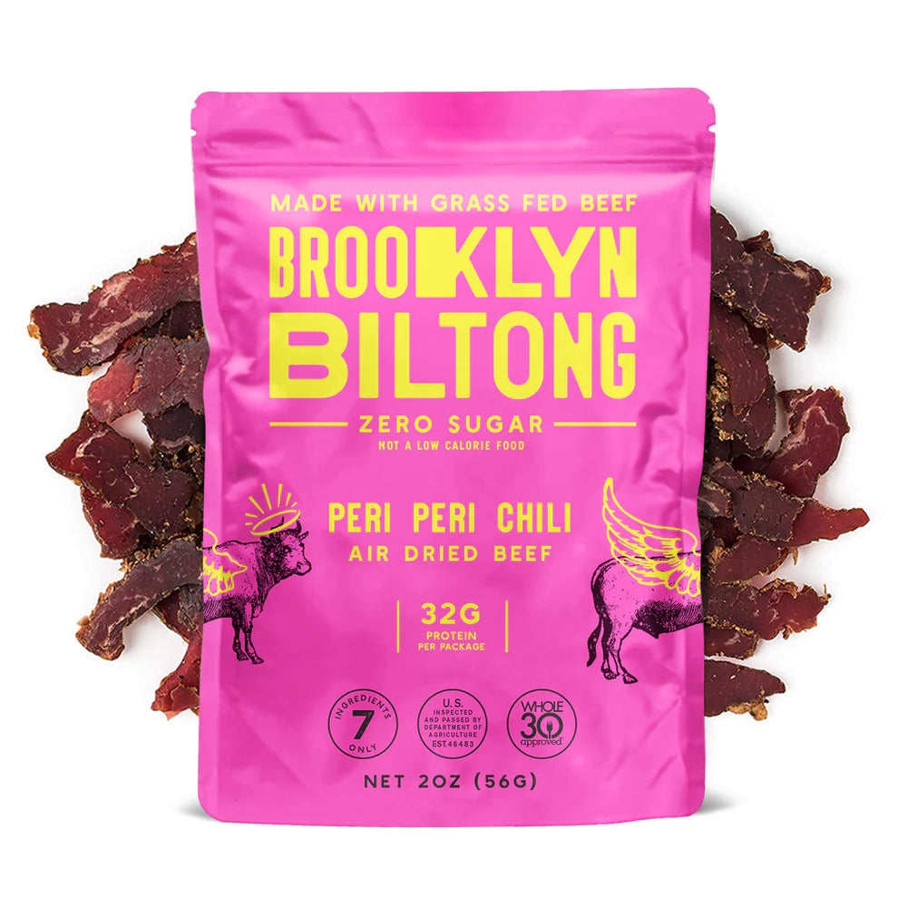 Brooklyn Biltong Peri Peri – Spicy Beef Snack – JerkyBrands