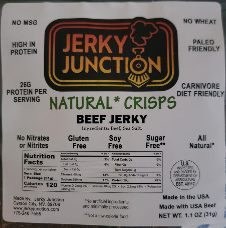 Beef Jerky Chips – Beef Jerky Crisps – JerkyBrands