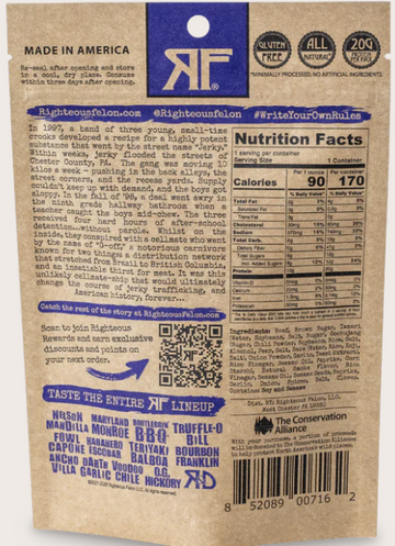Righteous Felon | Craft Beef Jerky with Rebellious Flavors – JerkyBrands