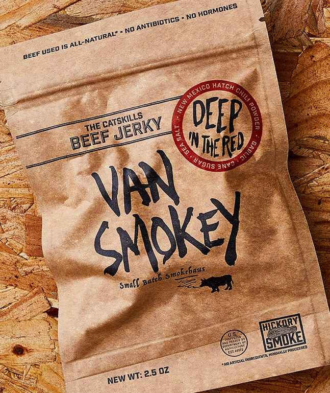 Van Smokey Deep In The Red Jerky – Bold, Smoky Snack – JerkyBrands